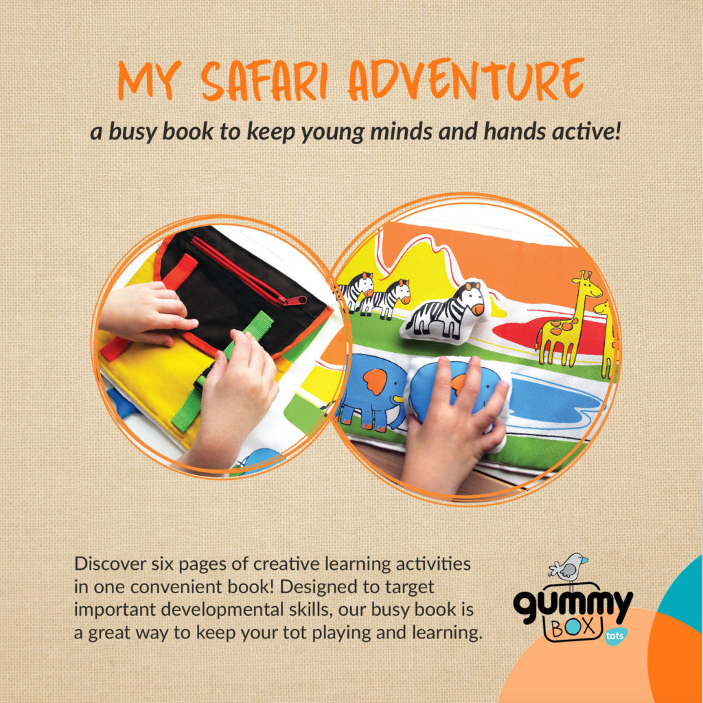 Busy Book: My Safari Adventure – GummyBox